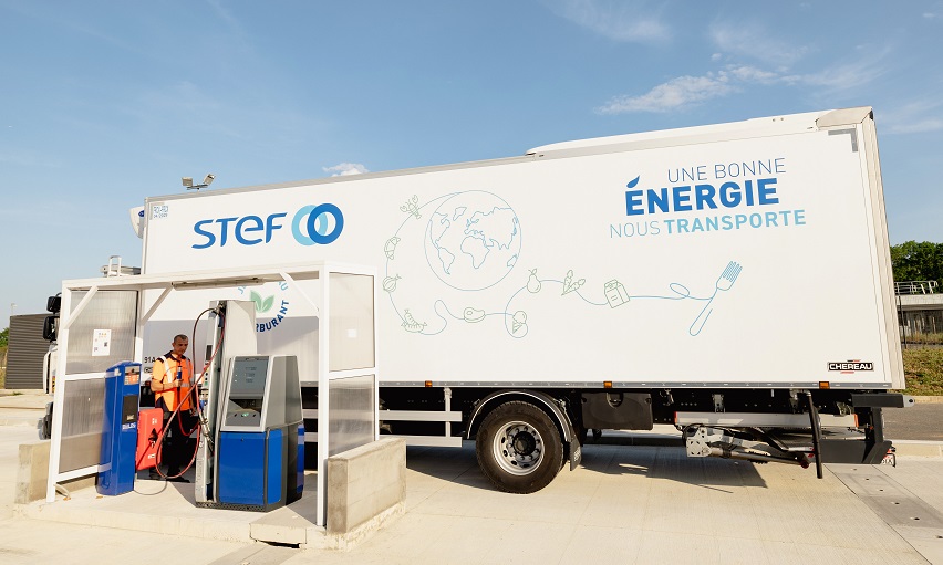 STEF inaugure sa première station BioGNV - FROID NEWS